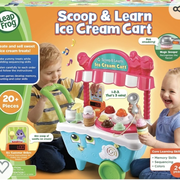 Leapfrog | Toys | New Leap Frog Scoop And Learn Ice Cream Cart | Poshmark